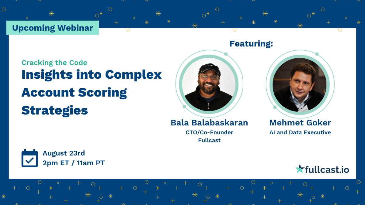 Webinar - Insights into Complex Account Scoring Strategies